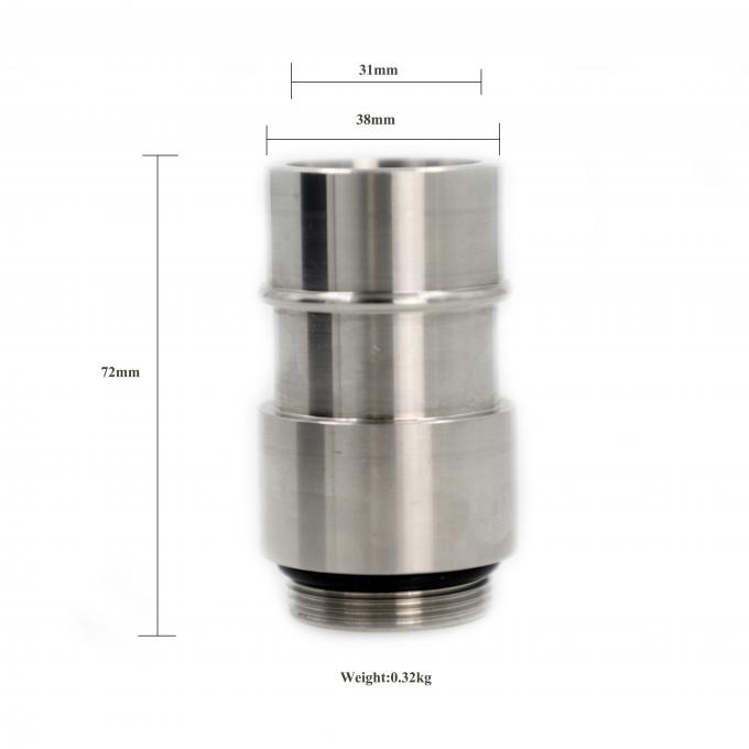 304 Stainless Steel Mini Keg Coupler 3.8cm For Filling Beer