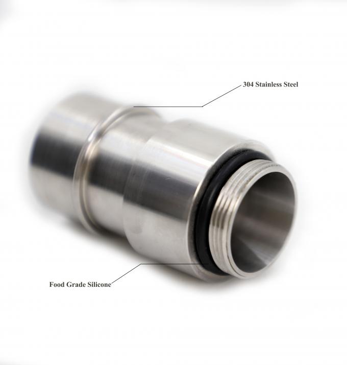 304 Stainless Steel Mini Keg Coupler 3.8cm For Filling Beer